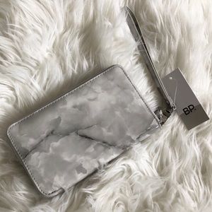 bp | Bags | Marble Phone Case Wristlet Clutch | Poshmark